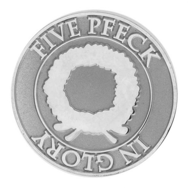 Custom Sandblast Pins | Elegant Polished Metal Lapel Pins