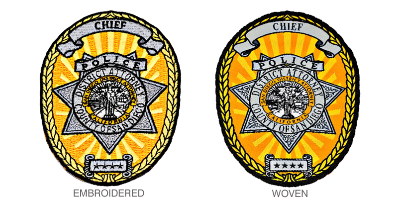 Difference Between Woven and Embroidered Patches | Sienna Pacific